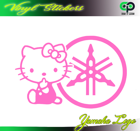 Yamaha Logo 010 - Vinyl Sticker ( For Laptop / Motorcycle / Tricycle ...