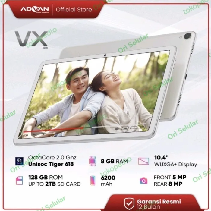 Advan Tab VX ram 8/128gb Garansi Resmi | Lazada Indonesia