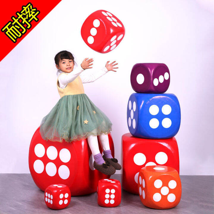 Foam big dice big dice screen flick props raffle activity group ...