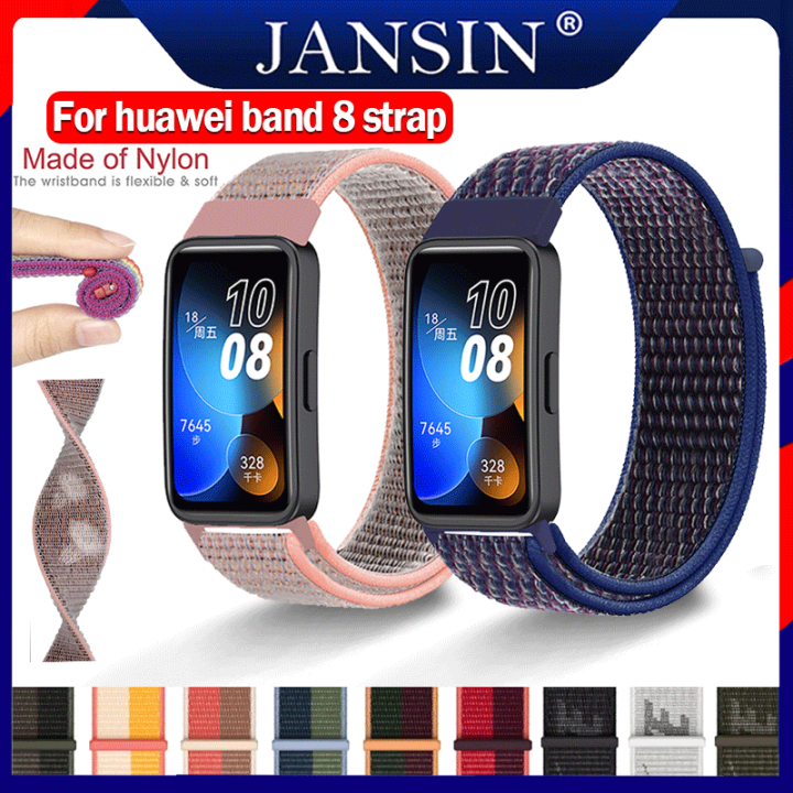 for huawei Band 8 Strap Adjustable Nylon Replacement Watch Band ... for huawei Band 8 Strap Adjustable Nylon Replacement Watch Band ...