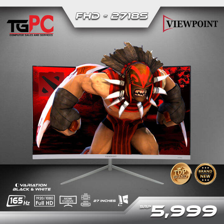 Viewpoint 27inch 165hz Semi Curve Monitor | Lazada PH