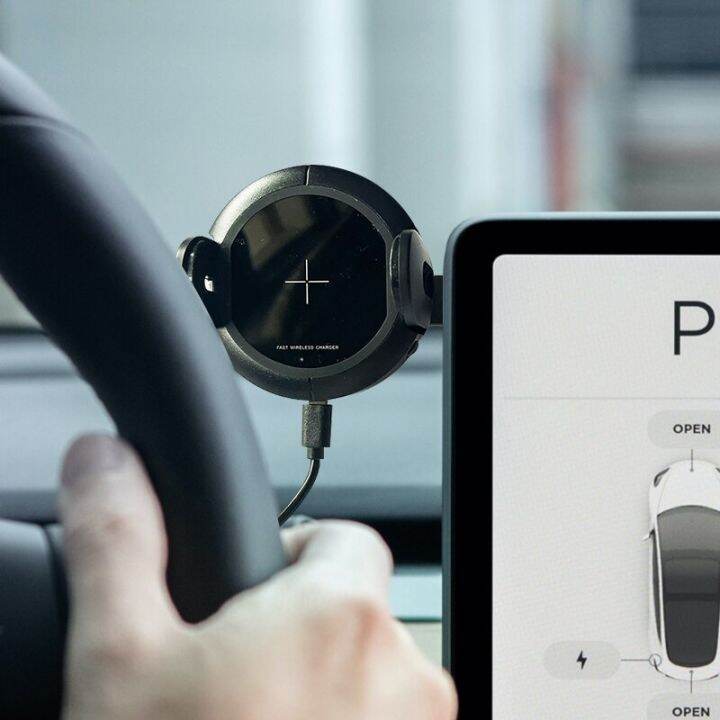 Magsafe Mobile Phone Holder Infrared Wireless Charging Car Cell Support ...