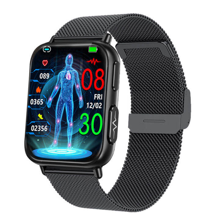 TK10 Smart Watch Blood Glucose Sugar Body Temperature ECG Blood ...