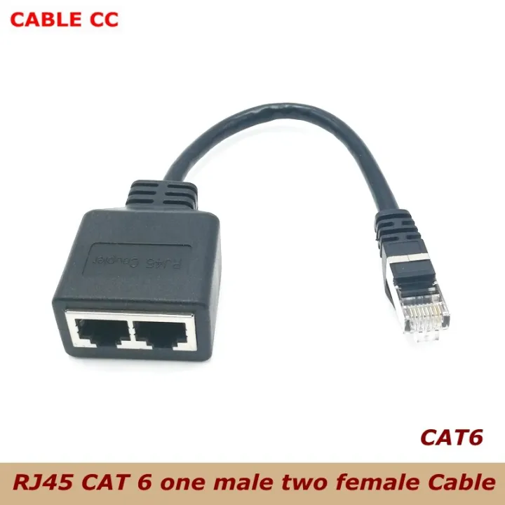 Eight Core Network Cable Distributor One Point Two Adapter Network ...