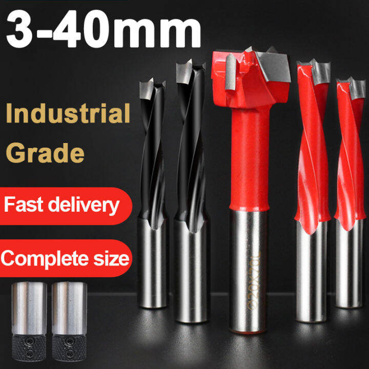 3-40mm Row Drill Bit 70mm Length Left Right CNC Router Tungsten Steel ...