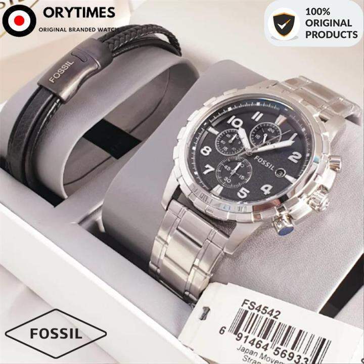 Jam Tangan Fossil Pria FS4542 Original - Fossil FS4542 Men Dean ...