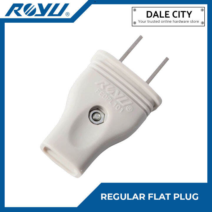 ROYU Regular Flat Plug REDPL101 | Lazada PH