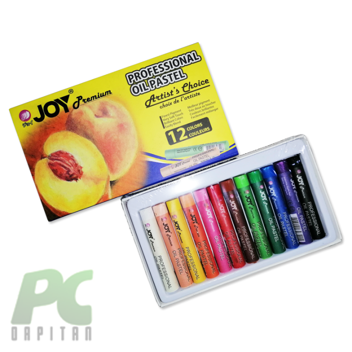 JOY PROFESSIONAL OIL PASTEL 12 COLORS | Lazada PH