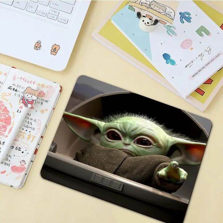Disney Star Wars Master Baby Yoda Small Gaming Mouse Gamer Desk Mat ...