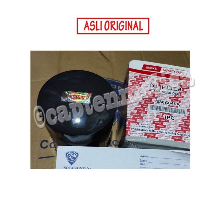 ORI Saringan Filter oli Minyak Pelumas Mesin pajero sport Triton 2.5 ...