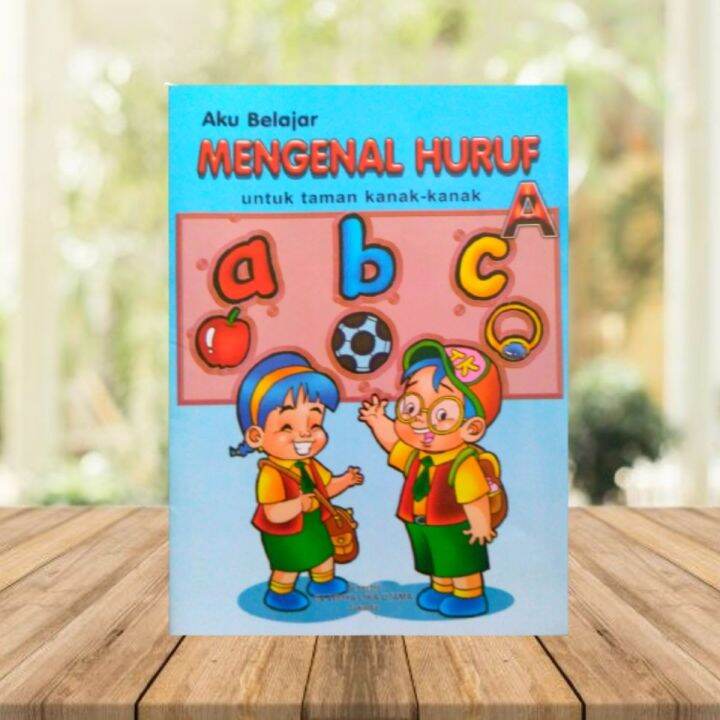 Buku Anak Aku Belajar Mengenal Huruf A,B,C Untuk Taman Kanak-Kanak ...