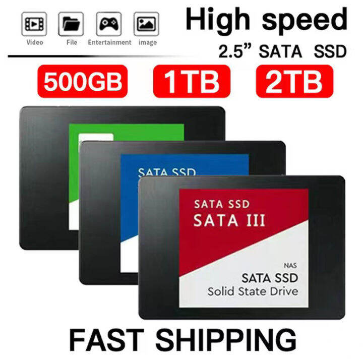 High Speed SSD 2.5Inch Internal Solid State Hard Disk 512GB 1TB 2TB ...