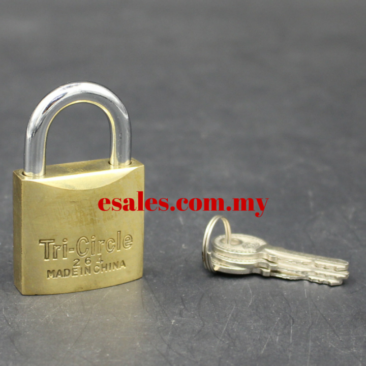 Tri-Circle Padlock 264 | Lazada