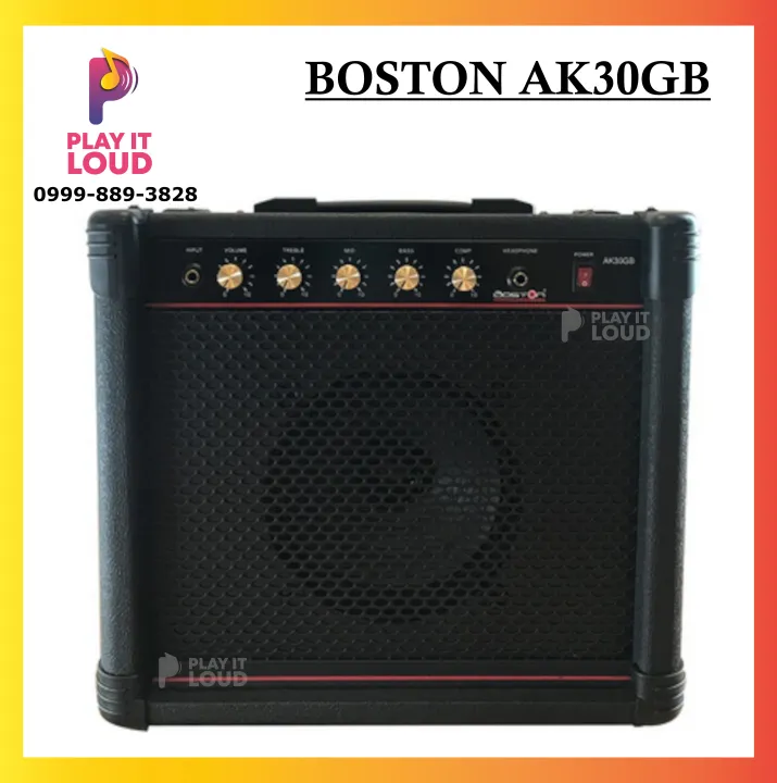 BOSTON ENGINEERING AK30GB BASS AMPLIFIER 30-watts | Lazada PH