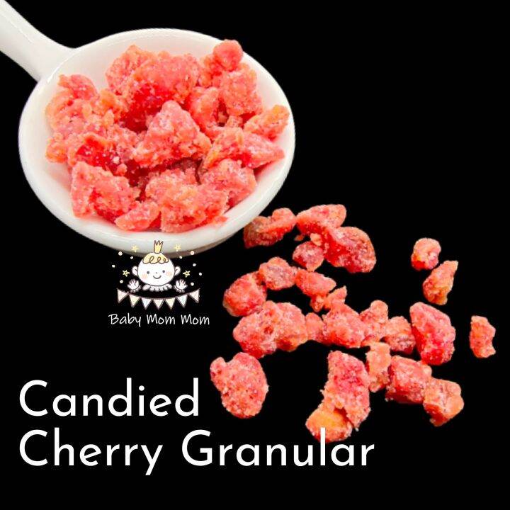 Candied Cherry Granular | 樱桃脯颗粒 Dried Candied Cherry Peel Cube Diced ...