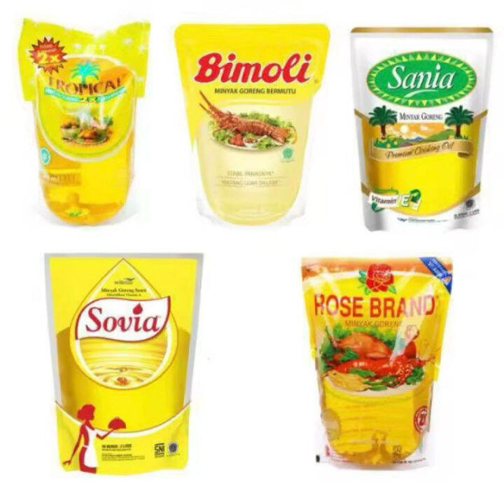 Minyak Goreng 2 Liter Filma / Sunco / Bimoli / Fortune Kemasan Pouch ...