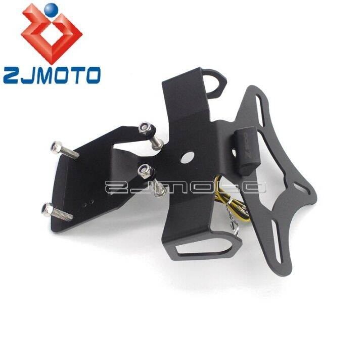 For Kawasaki Z900 2017-2019 Z 900 Motorcycle License Plate Holder W/Led ...