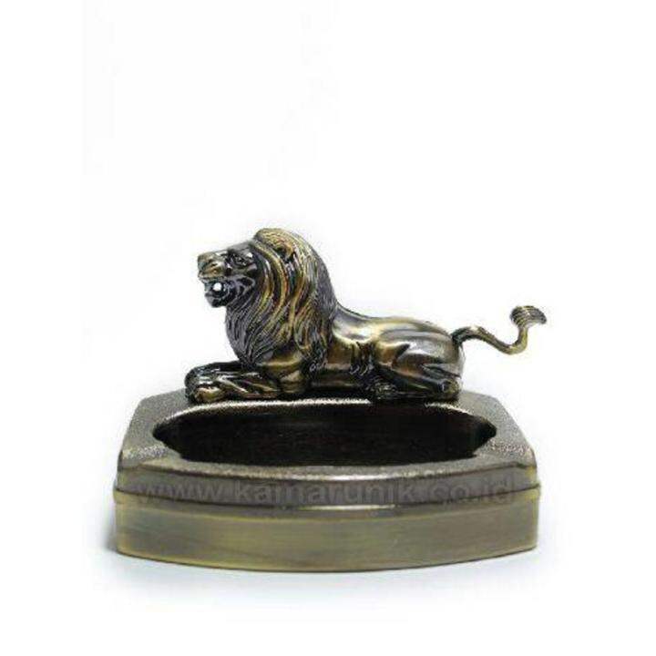 ASBAK ROKOK PLUS KOREK API SINGA | Lazada Indonesia