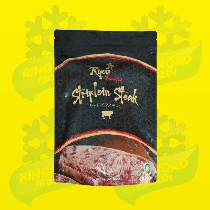 RYOU STRIPLOIN STEAK 200 GR - STEAK SAPI PREMIUM | Lazada Indonesia