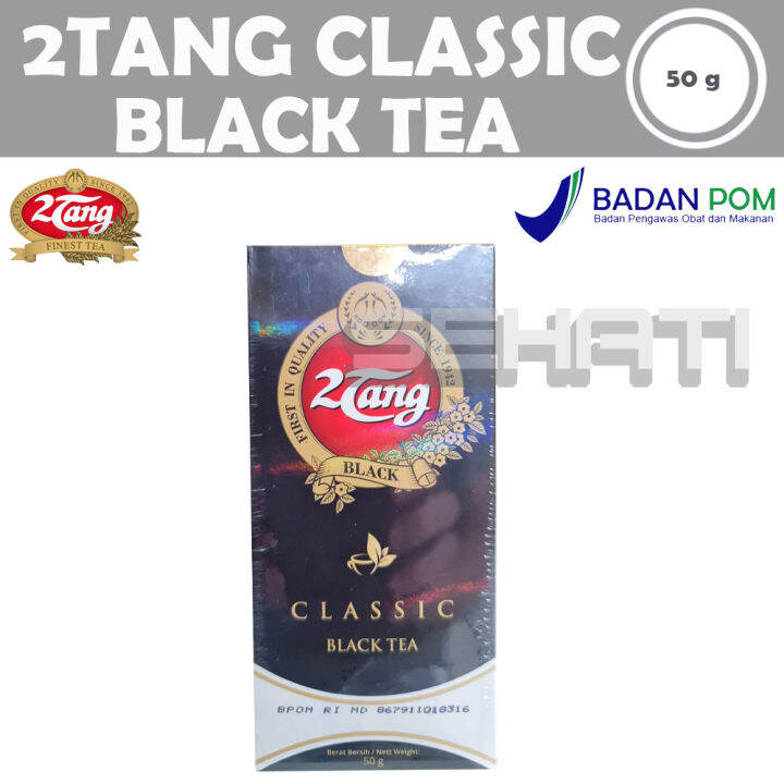 2Tang Classic Premium Black Tea Leaf Box 50gr - 2 Tang Klasik Teh Hitam ...