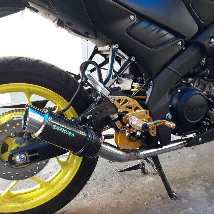 Footstep Underbone Nui Monster 3 Pnp Yamaha MT15 | Lazada Indonesia