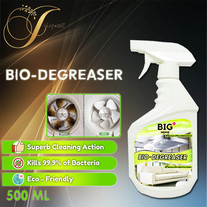 BIG Bio Degreaser 500ml Oven Stove Kitchen Cleaner Spray Kitchen Hood ...