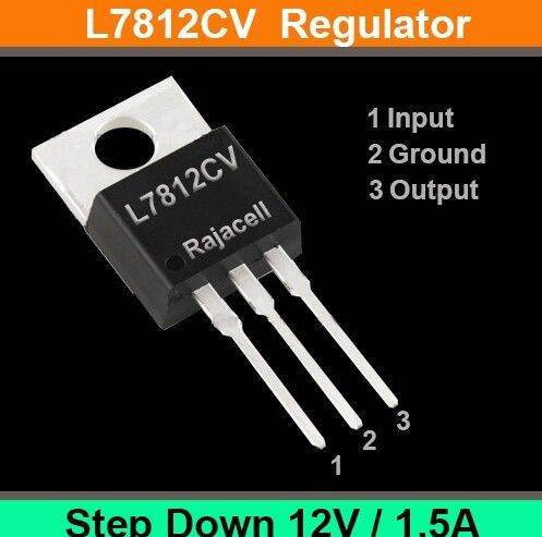 LM7812 L7812CV 7812 Original 1.5A Positive Voltage Regulator 12V TO220 | Lazada Indonesia