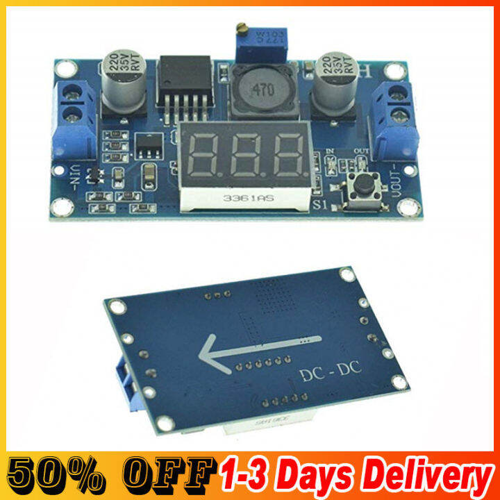 Original fast delivery LM2596 DC-DC Step Down Module DC 4.0-40V to DC 1.25-37V Adjustable ...
