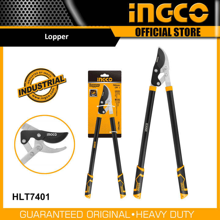 INGCO Industrial Lopper 30" Carbon Steel Material for Tree Branch ...