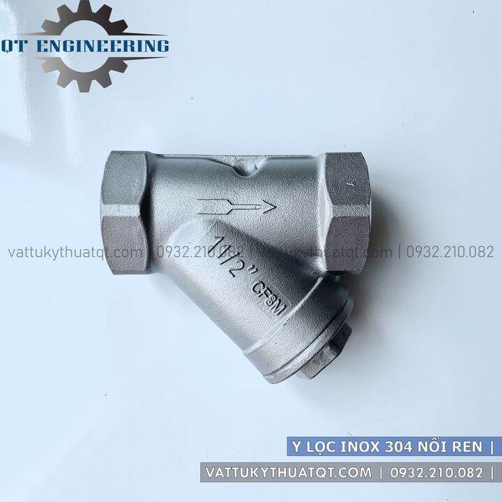 Y Lọc Inox 304 Nối Ren | DN50, DN65 [VATTUKYTHUATQT.COM] | Lazada.vn