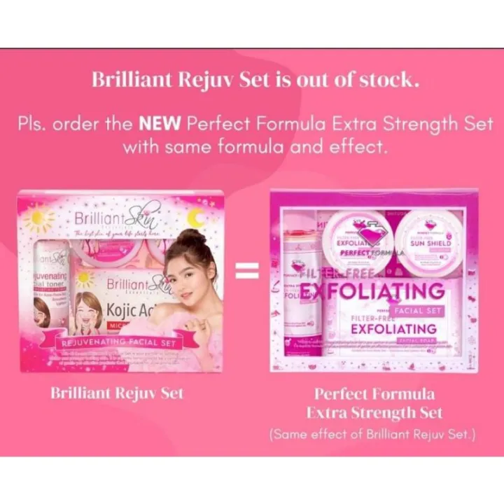 PERFECT FORMULA MILD/EXTRA STRONG REJUVENATING SET WITH FREEBIES ...