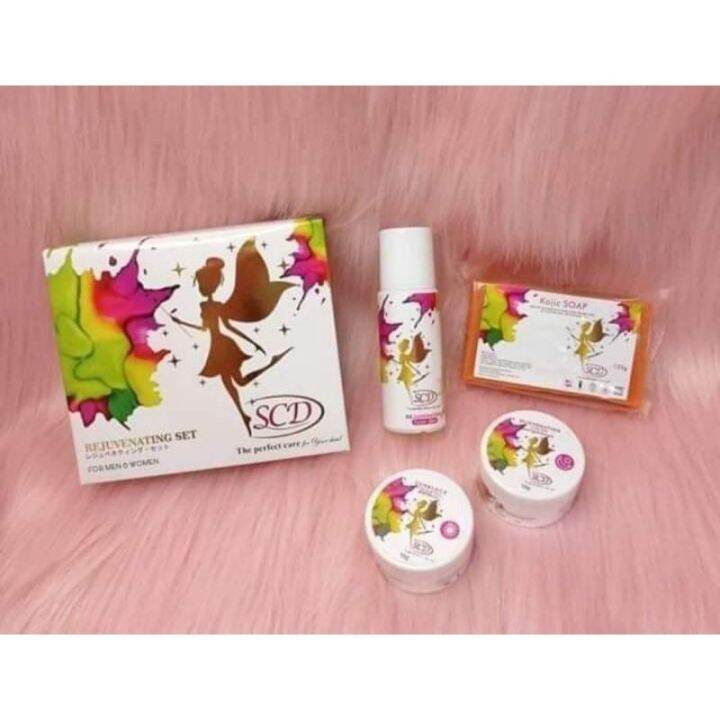 Original SCD Peeling LOTION.SUNBLOCK CREAM,SOAP Set 50ml | Lazada PH