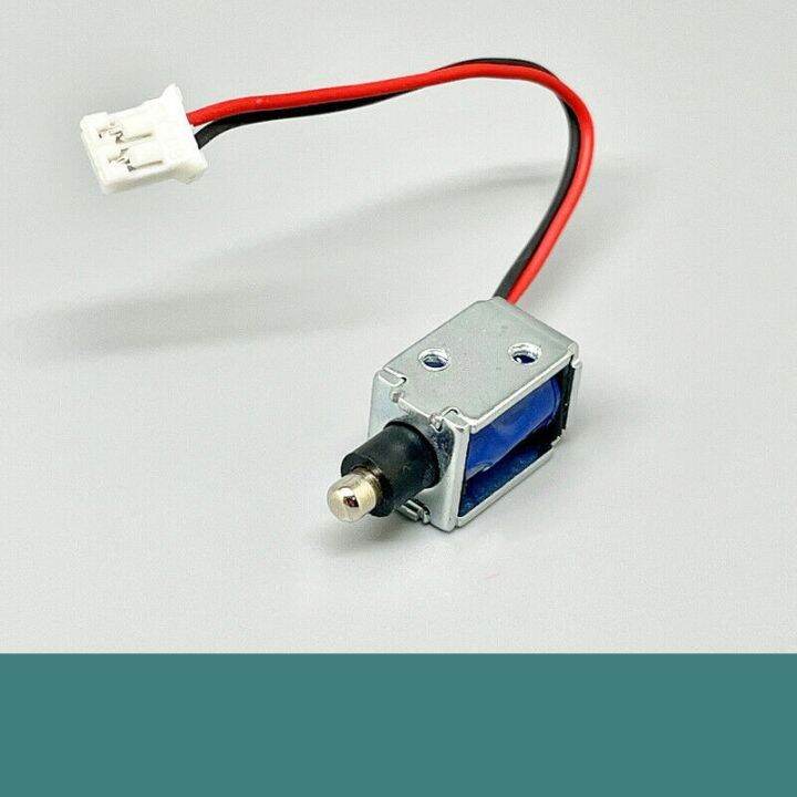 DC 3V 5V 6V Push Pull Type Mini DC Electromagnet Frame Spring Solenoid ...