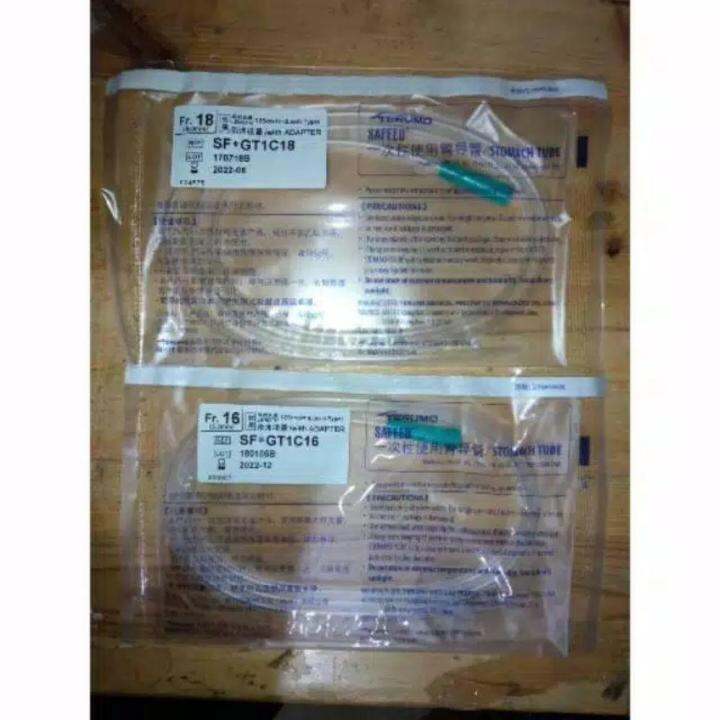NGT terumo/Ngt 16 terumo/Ngt 18 terumo/selang ngt/selang makan/ngt 16 ...