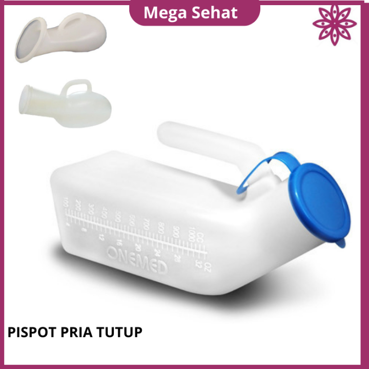 Pispot Onemed Tutup Anak Dewasa Laki Laki Orang Tua Tempat Urine Urin ...