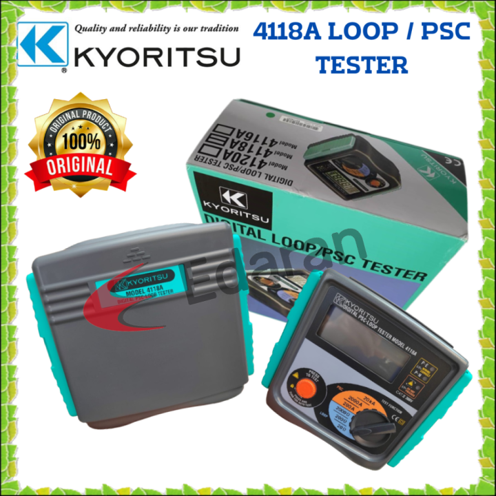Kyoritsu 4118A LOOP / PFC / PSC Tester | Lazada
