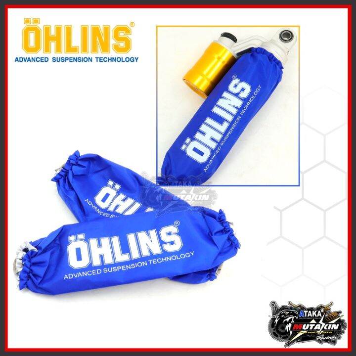 OHLINS rear shock absorber cover Aerox Nmax mio WAVE Vega Wp Ohlins ...