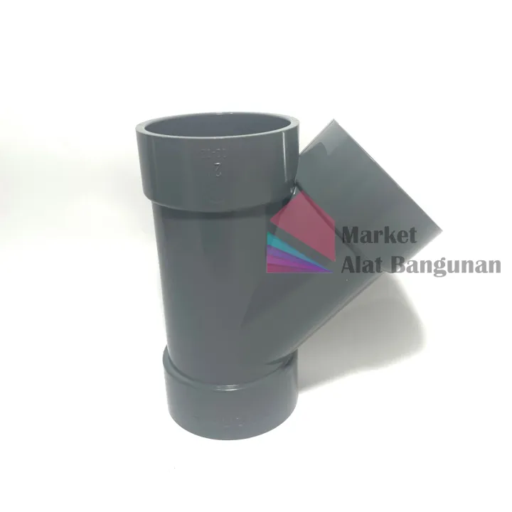 RUCIKA Tee Y 2 Inci 45° 2" - Y Branch Sambungan Pipa Paralon 45 Derajat 2 Inch | Lazada Indonesia