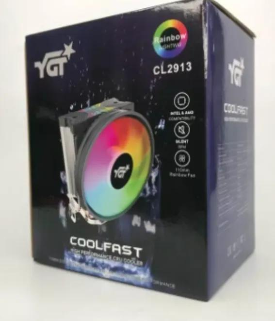 YGT CL2913 COOLFAST HIGH PERFORMANCE CPU COOLER | Lazada PH