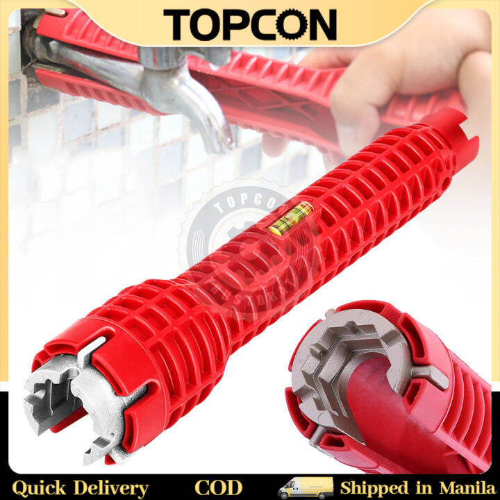 Single Multifunctional 5 In 1 Sink Wrench Tool Basin Faucet Anti-slip ...