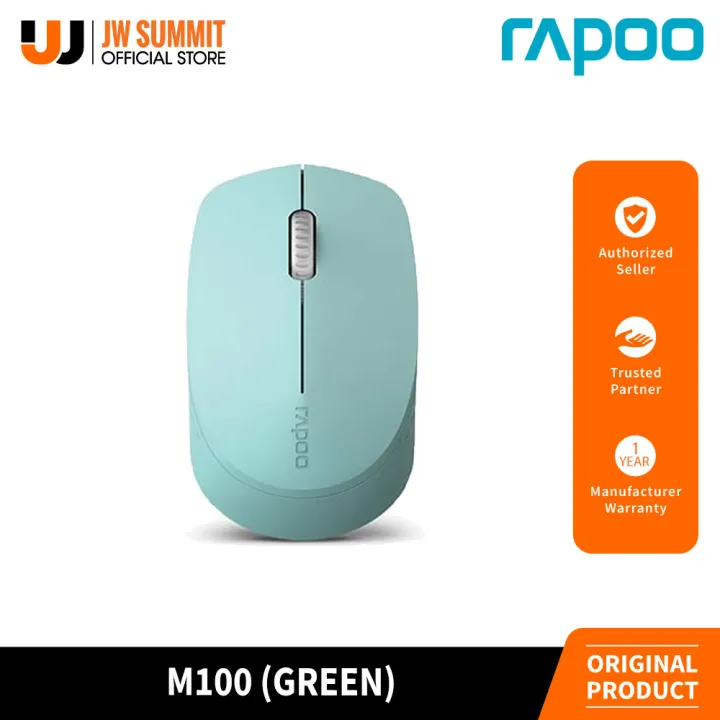 Rapoo M100 Silent 1300 DPI Lightweight Wireless Mouse | Lazada PH