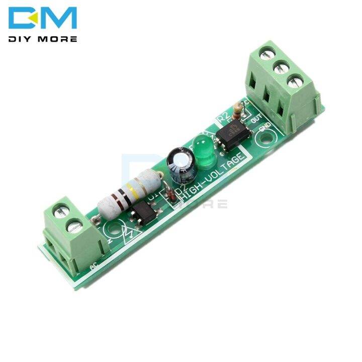 [100% Original] diymore 1 channel AC 220v optocoupler voltage isolation module detection board ...