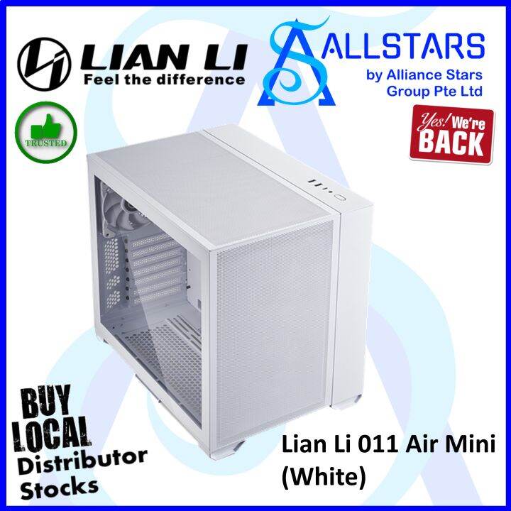 (ALLSTARS : We Are Back / DIY Promo) Lian Li O11 Air Mini White / Lian ...