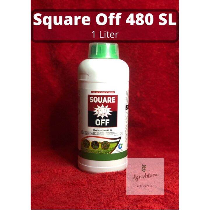 Square Off 480 SL 1 Liter Glyphosate Herbicide (Sinochem) | Lazada PH