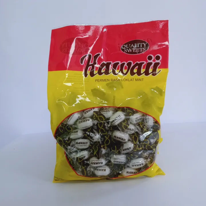 PERMEN HAWAI RASA COKLAT MINT ISI 80 PCS / PERMEN MINT / PERMEN JADUL ...