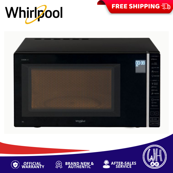 Whirlpool 30 Liter Digital Microwave Oven MWP301 BL (Black) | Lazada PH
