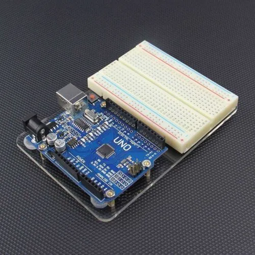 Arduino Plastic Mounting Plate Breadboard Rubber Feet | Lazada PH