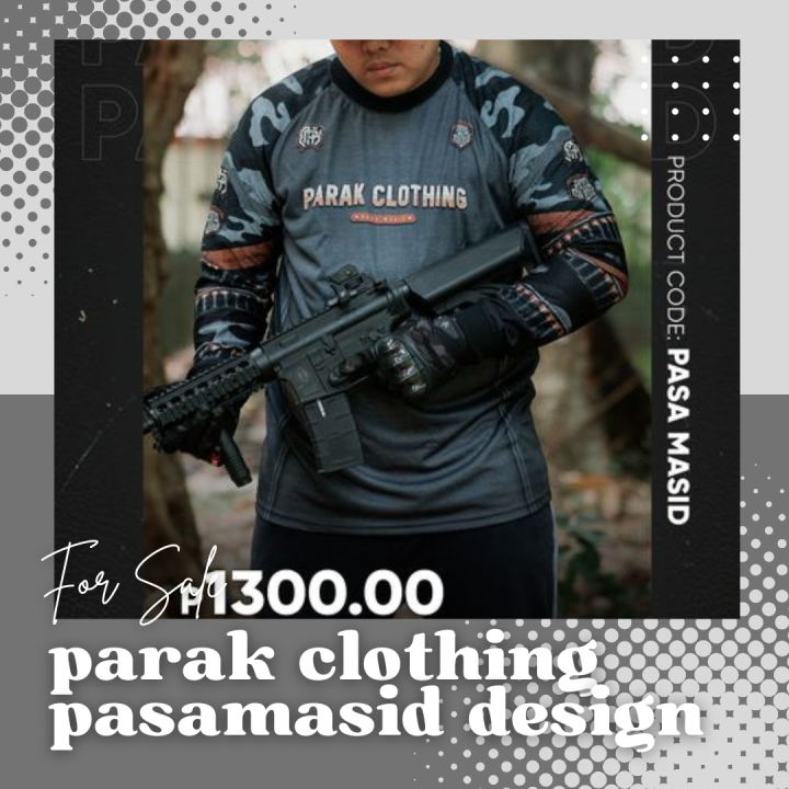 PARAK CLOTHING PASAMASID longsleeves aircool riding jersey OTO KLASIKO ...