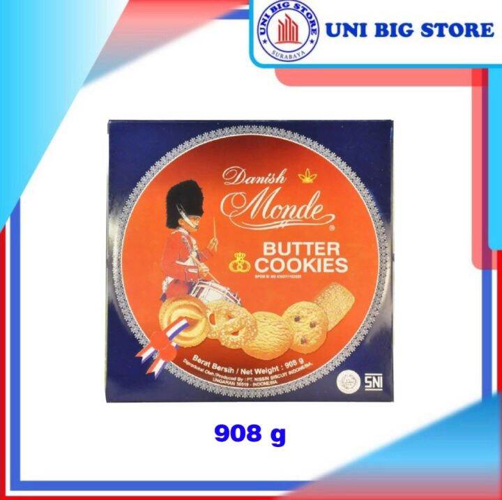 Danish Monde Butter Cookies 908 gr TIN Kaleng | Lazada Indonesia