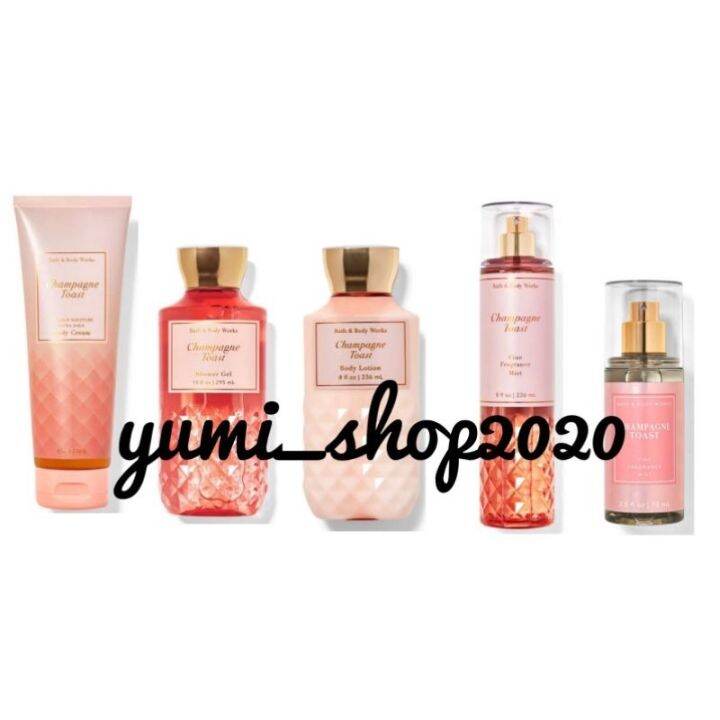 Bath Body Works Champagne Toast Fine Fragrance Mist Lotion Hand